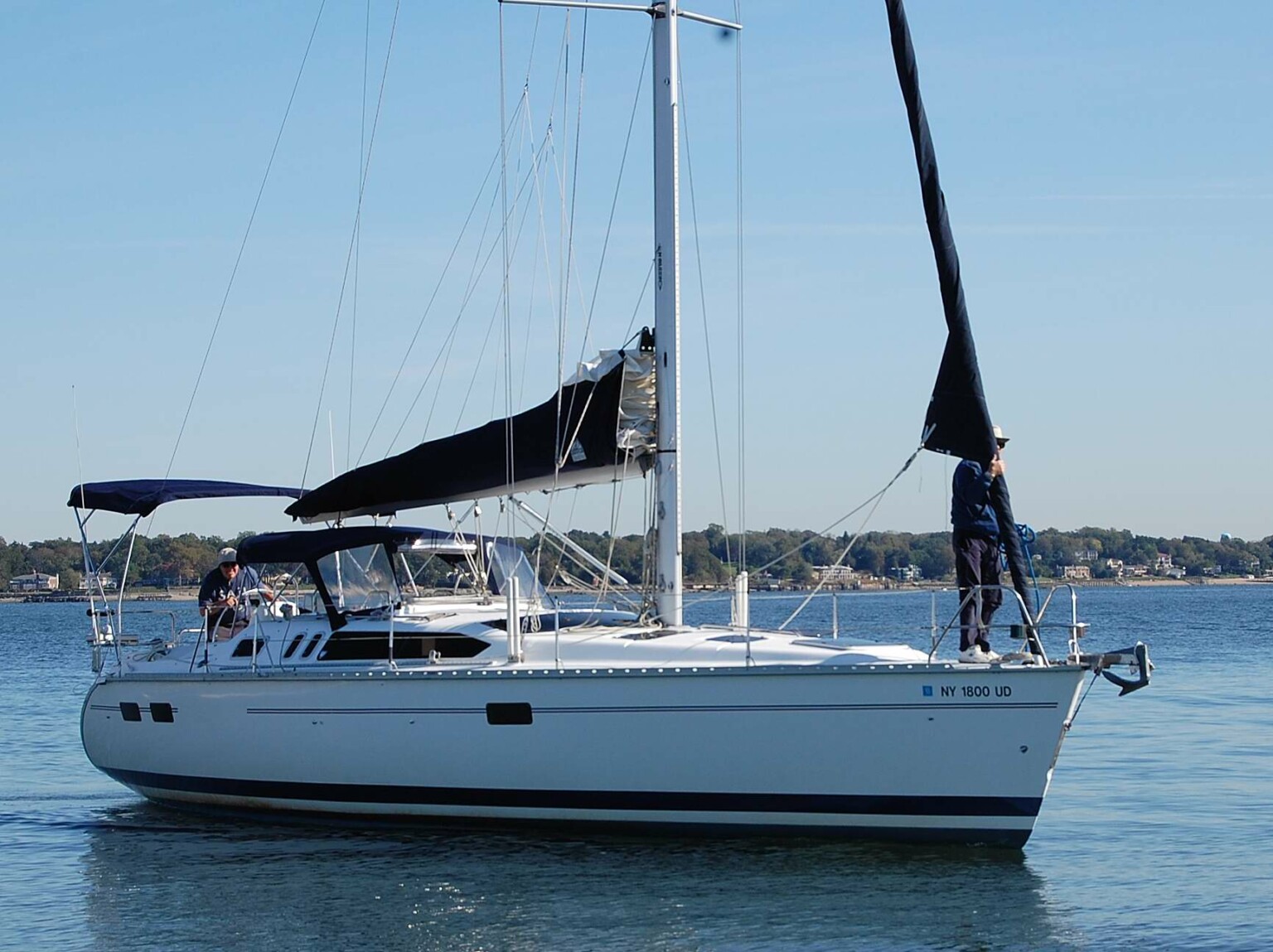 1993 Hunter 40.5 Legend | Boat for Sale in New York | boatmax
